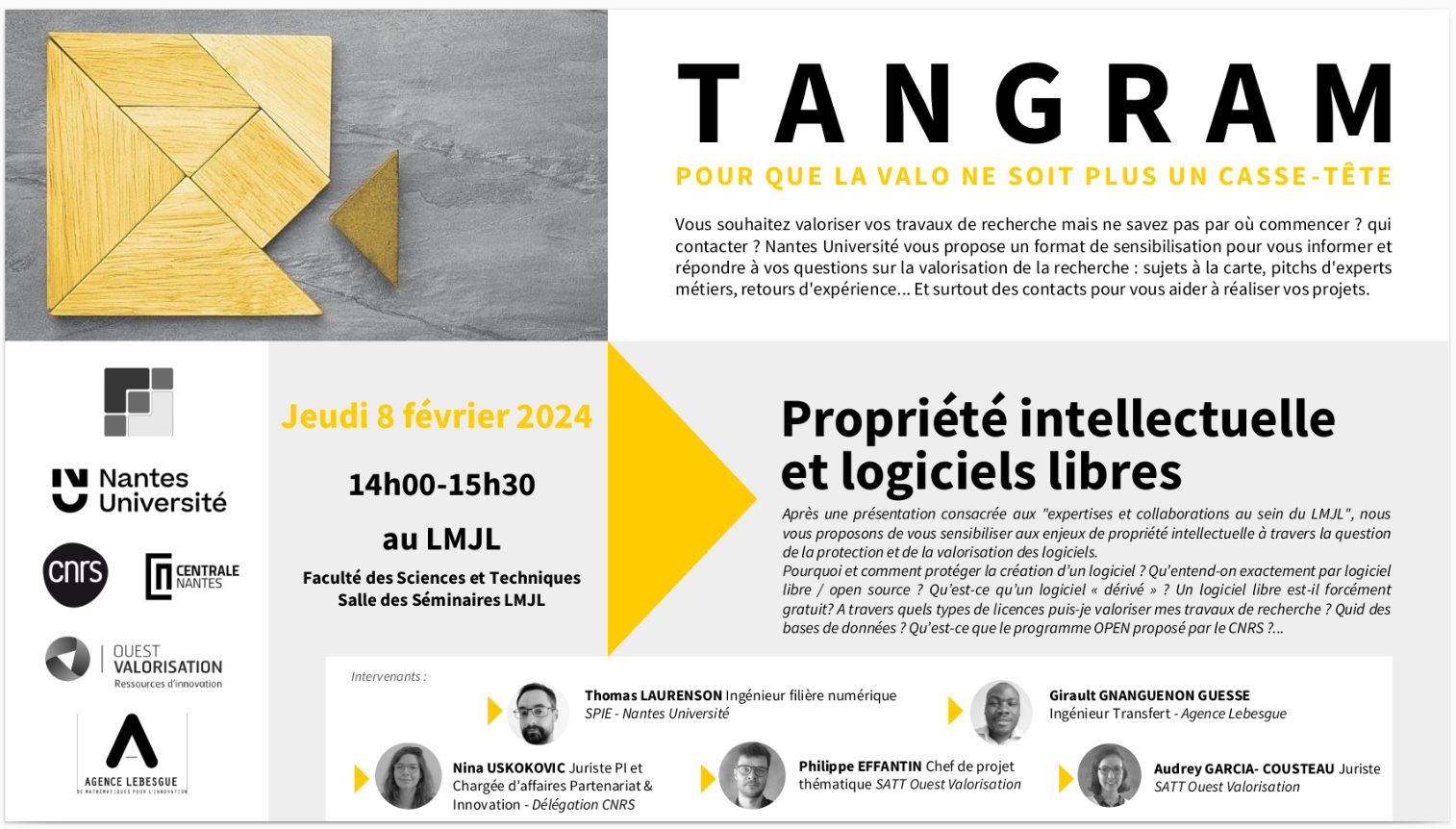 Expertises et collaborations au sein du LMJL | Le Laboratoire de ...